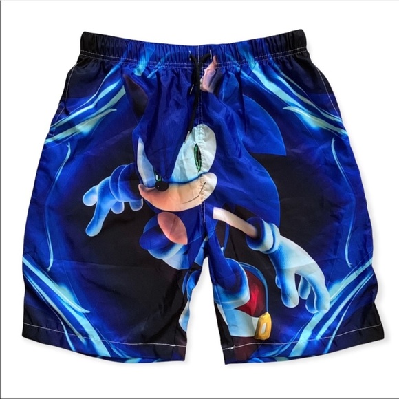 Swim | Boys Sonic The Hedgehog Swim Trunks | Poshmark